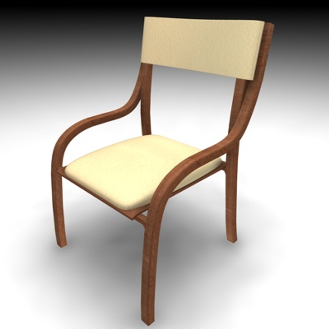 3d Model Of Table Chair