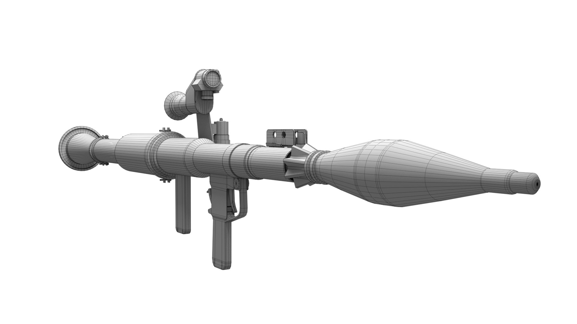 Old Rpg-7 Optical Sight Model - TurboSquid 1271744