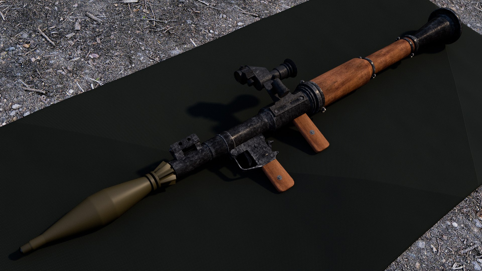 Old Rpg-7 Optical Sight Model - TurboSquid 1271744