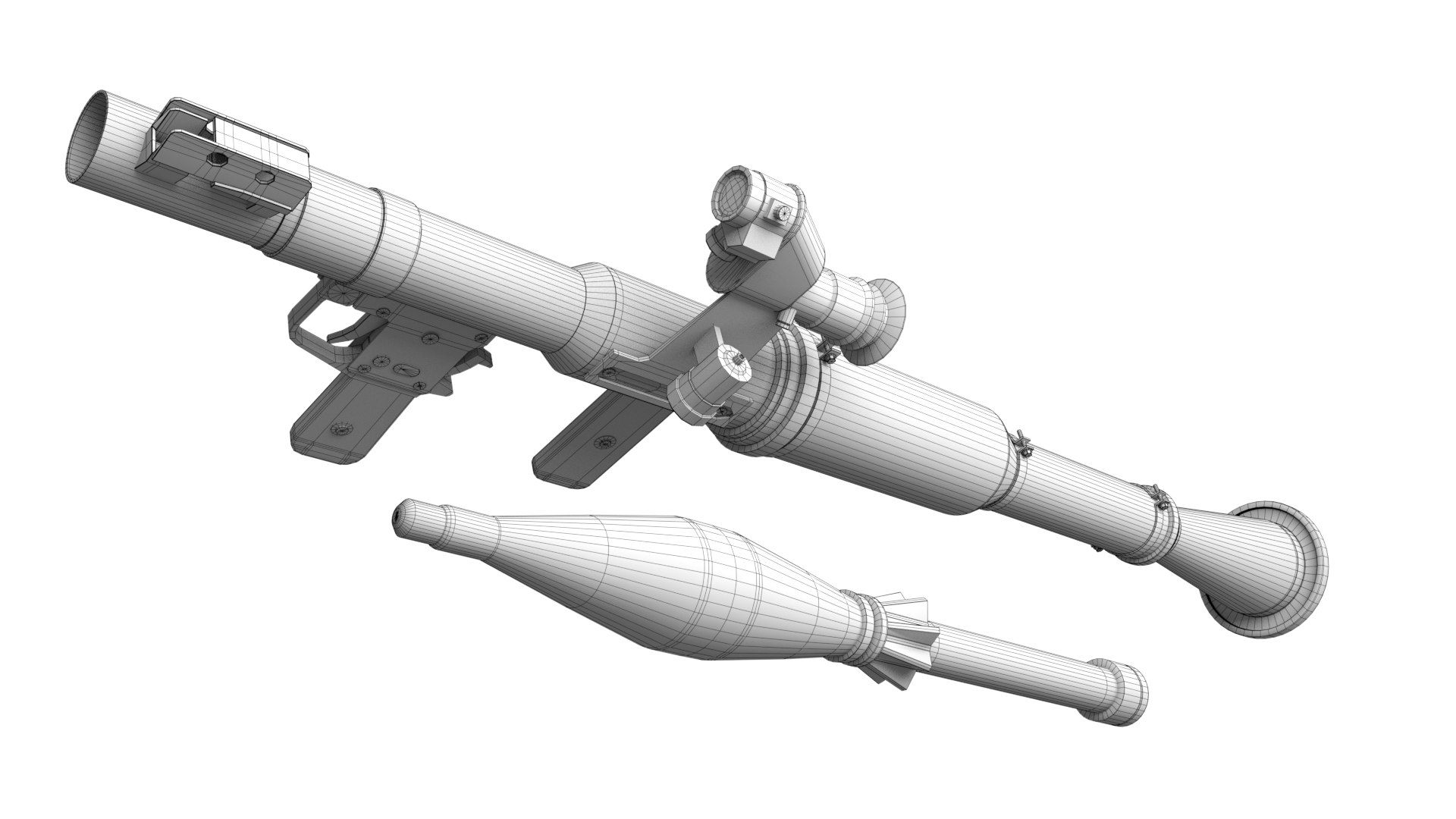 Old Rpg-7 Optical Sight Model - TurboSquid 1271744