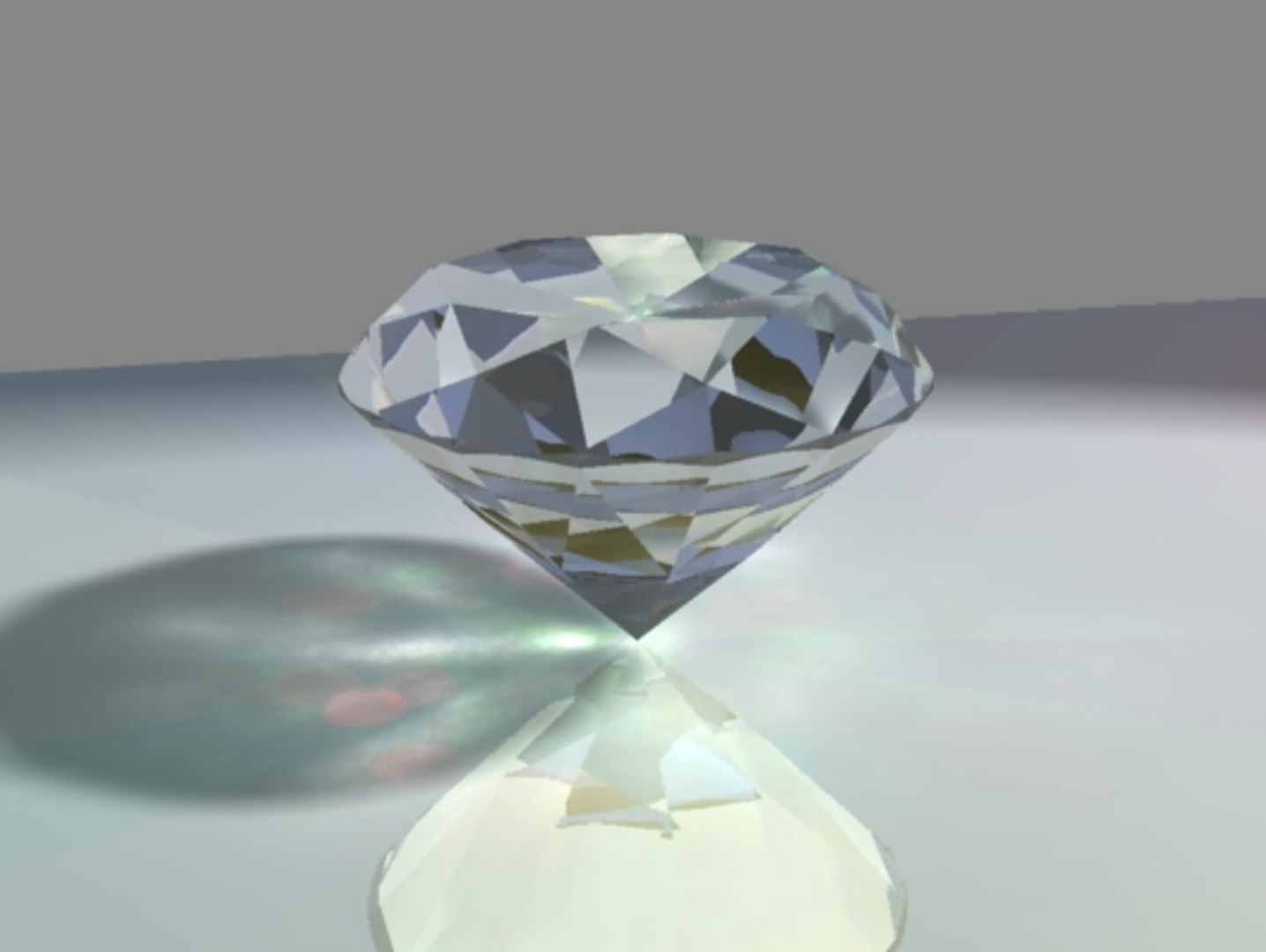 diamond jewel ring 3d dxf