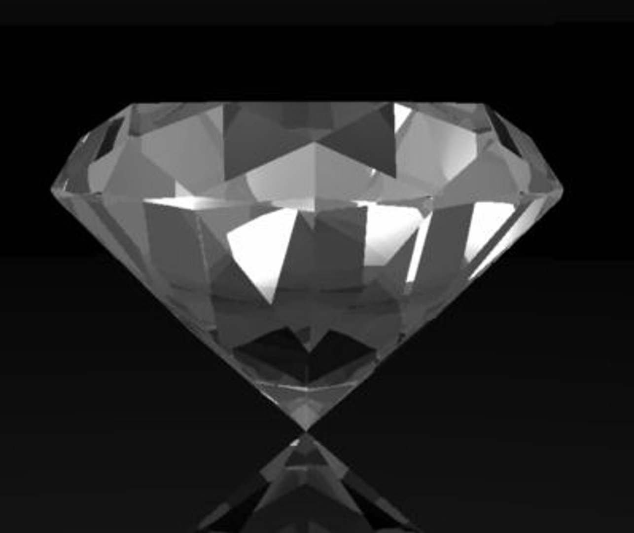 diamond jewel ring 3d dxf