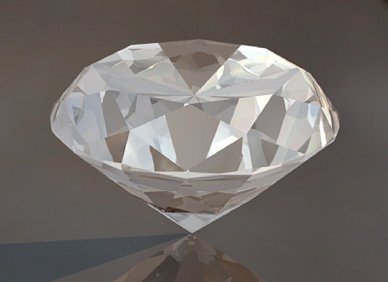 diamond jewel ring 3d dxf