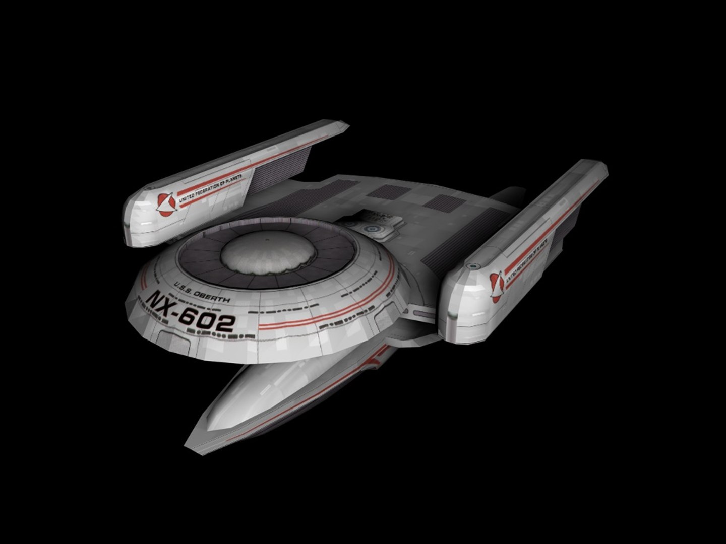Oberthclass Star Trek 3D Model - TurboSquid 1433289