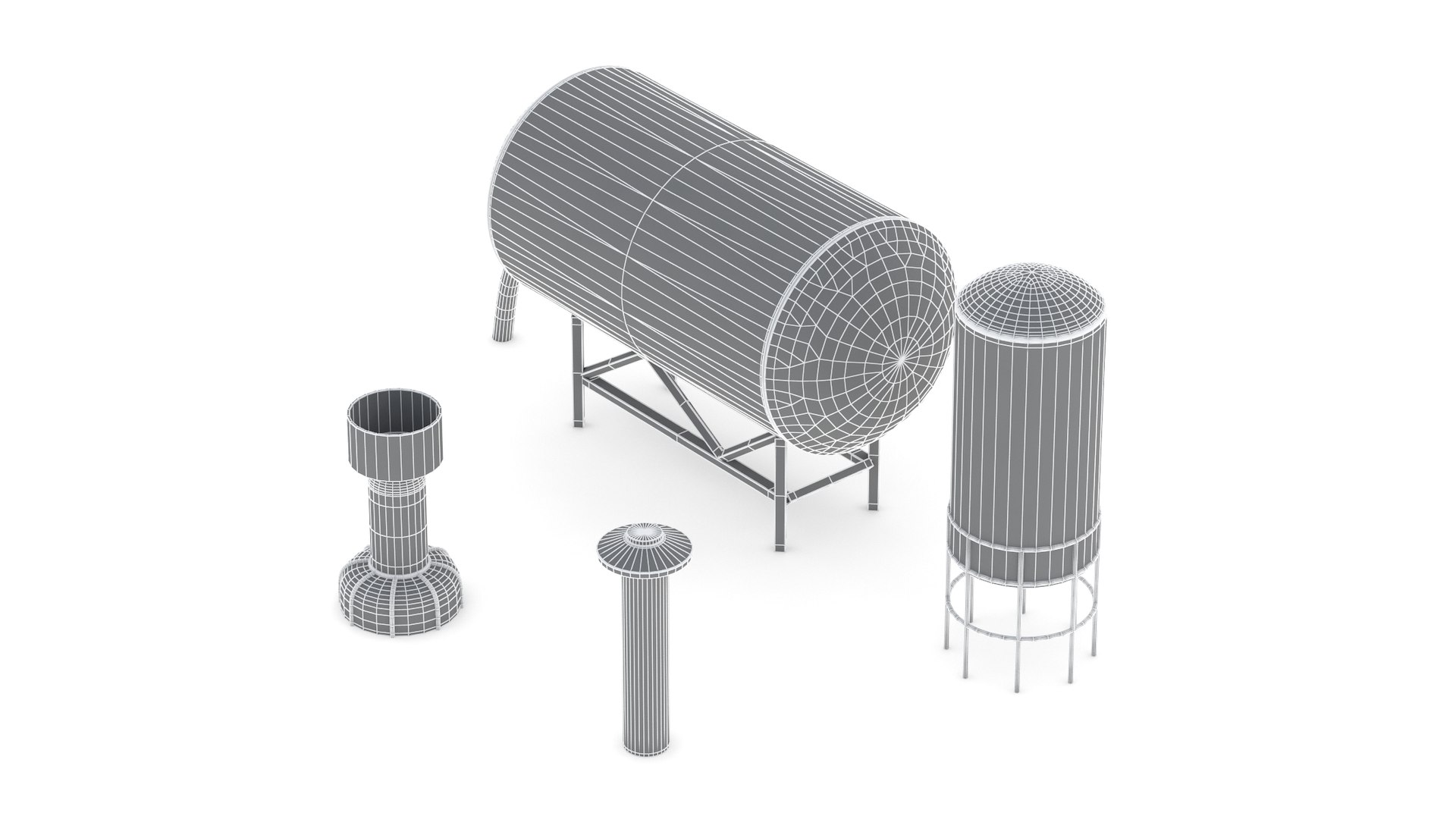 3D Roof Rooftop Model - TurboSquid 1568340