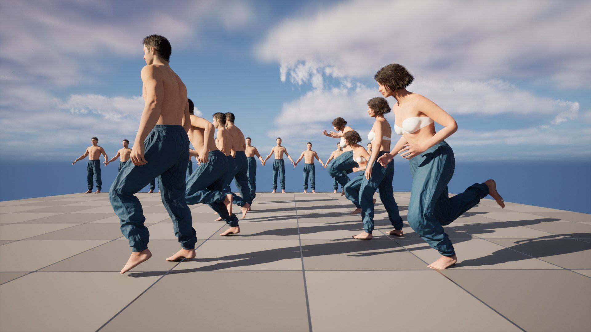 3D Pants 95 - All MH Bodies UE5 Skeletons - Rigged Model - TurboSquid ...