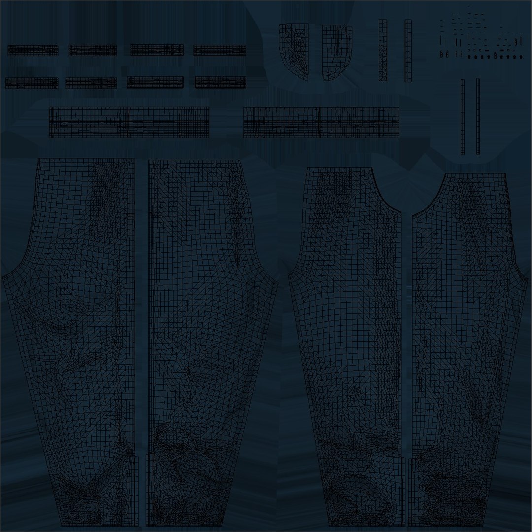 3D Pants 95 - All MH Bodies UE5 Skeletons - Rigged Model - TurboSquid ...