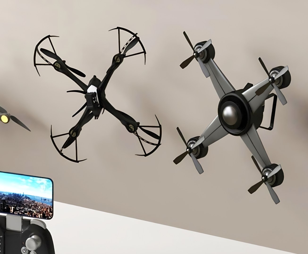3D Quadcopter Drones Collection Aircraft Drone - TurboSquid 2397493