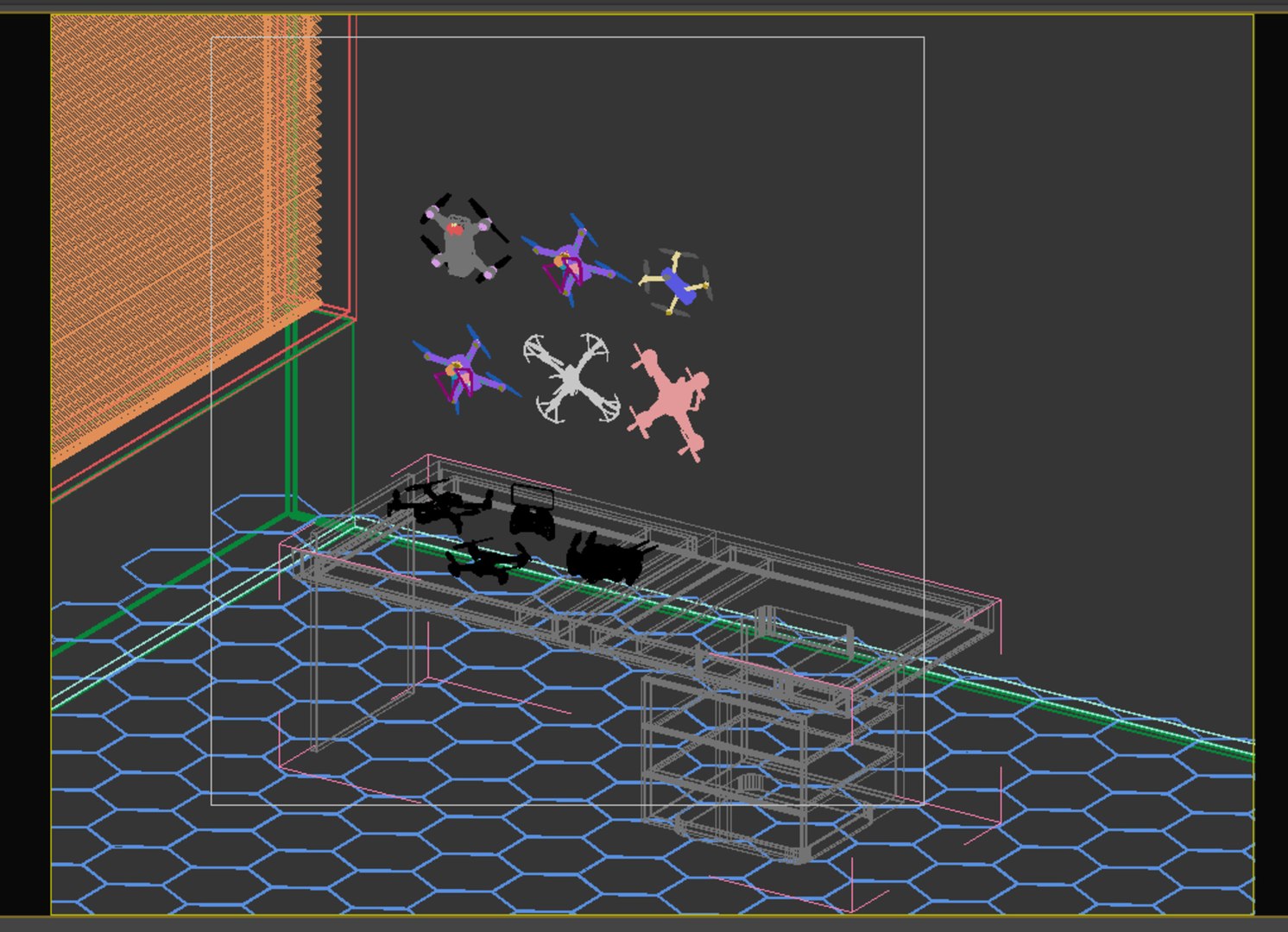 3D Quadcopter Drones Collection Aircraft Drone - TurboSquid 2397493