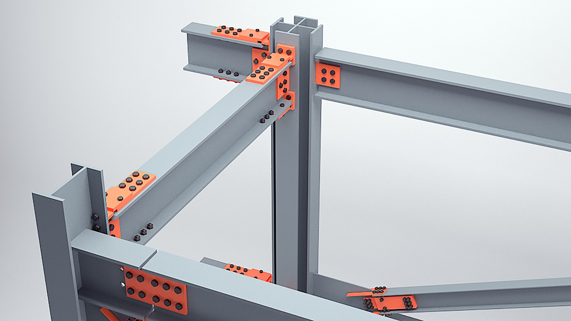 3D Steel Structure Model - TurboSquid 2240731