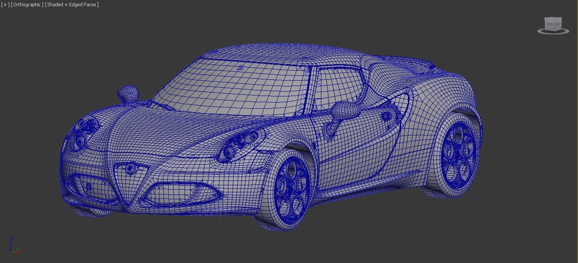 3d Model Of Alfa Romeo
