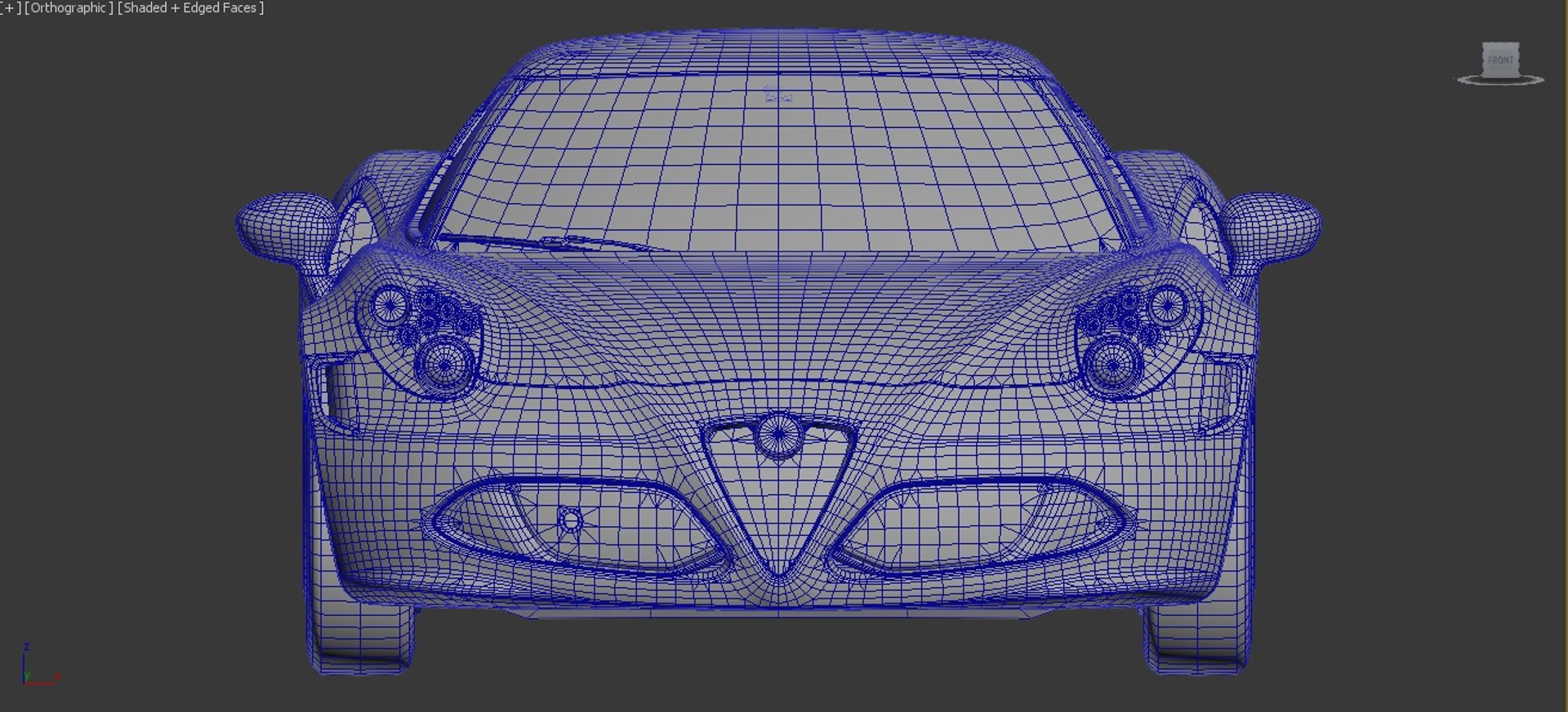 3d Model Of Alfa Romeo