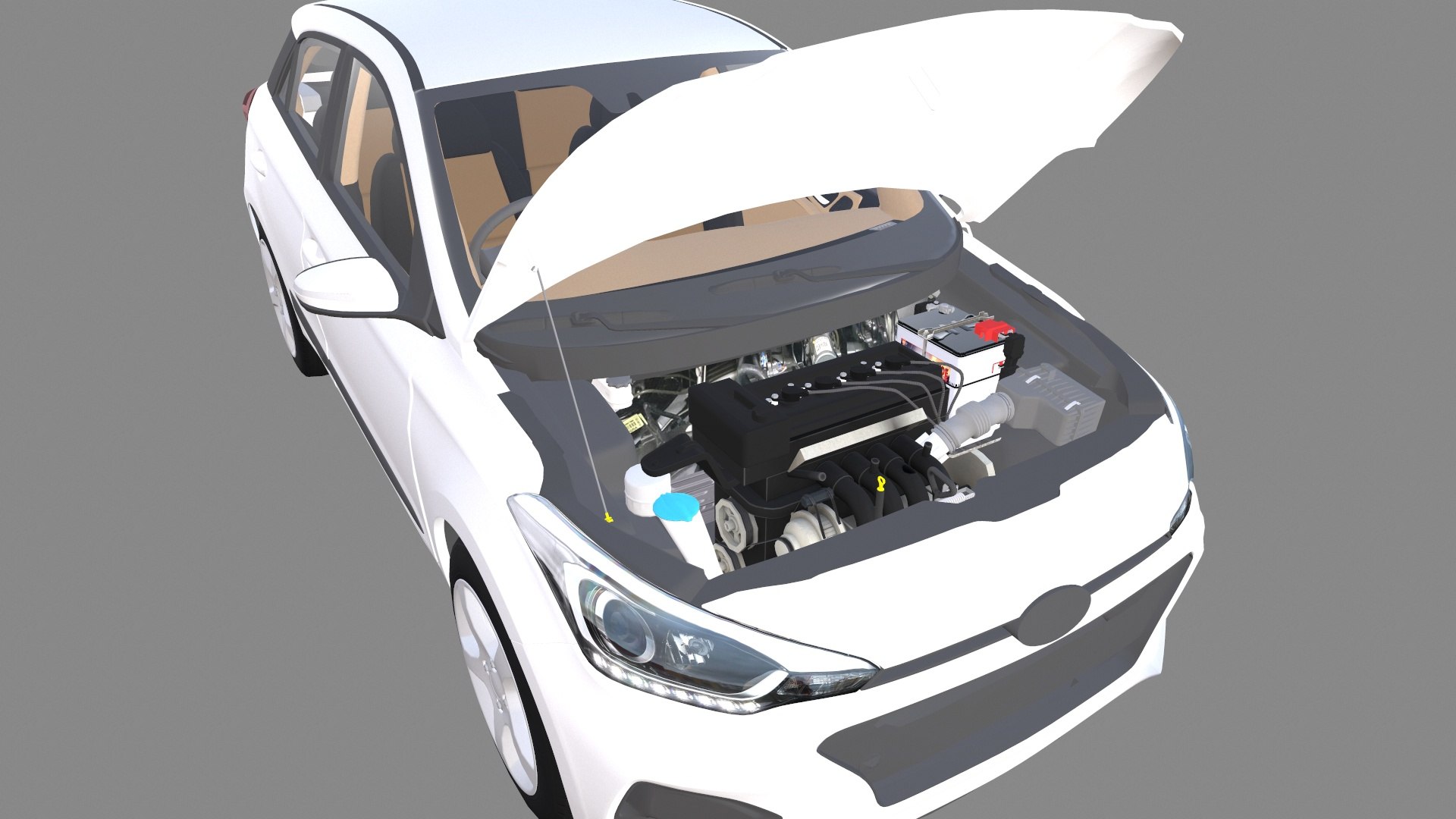 3D Hyundai I20 Asta Model - TurboSquid 2333946