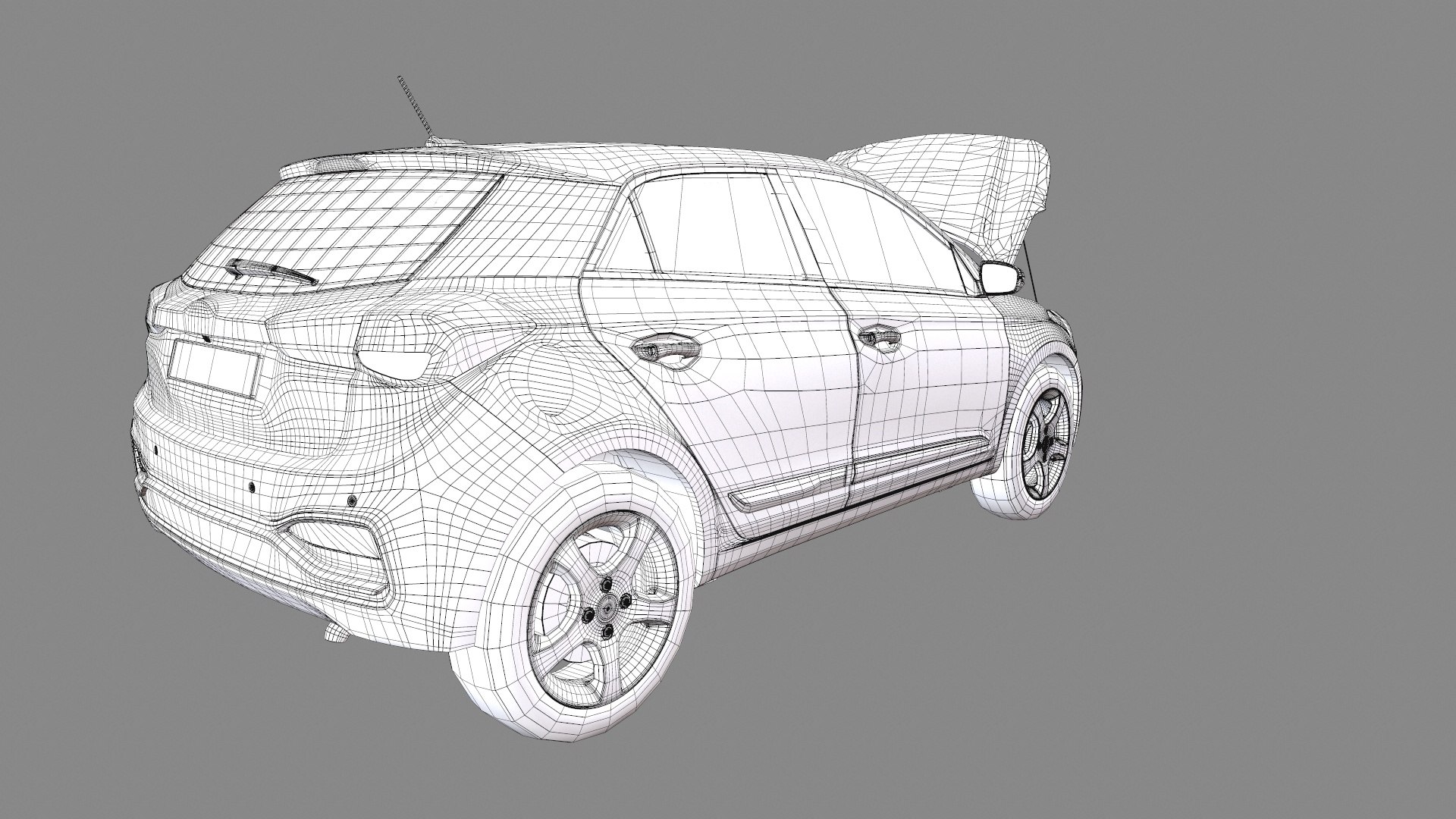 3D Hyundai I20 Asta Model - TurboSquid 2333946
