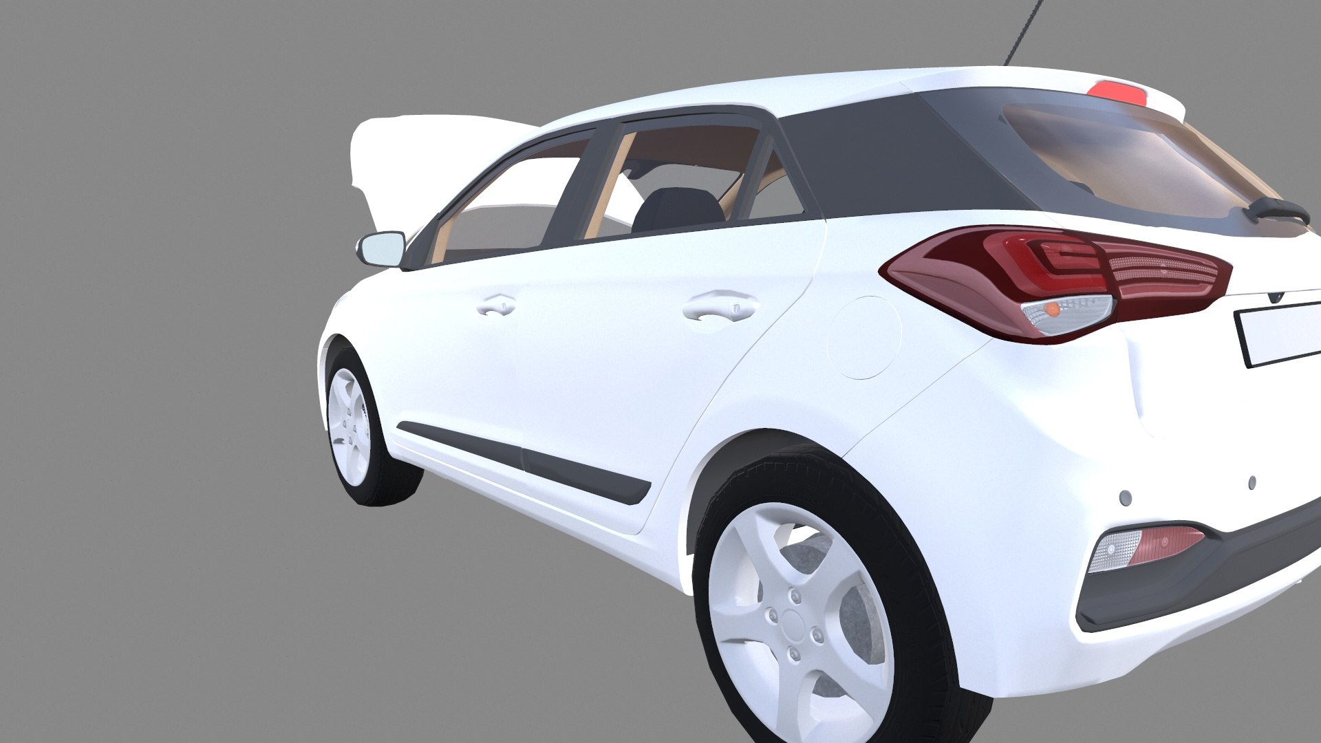 3D Hyundai I20 Asta Model - TurboSquid 2333946
