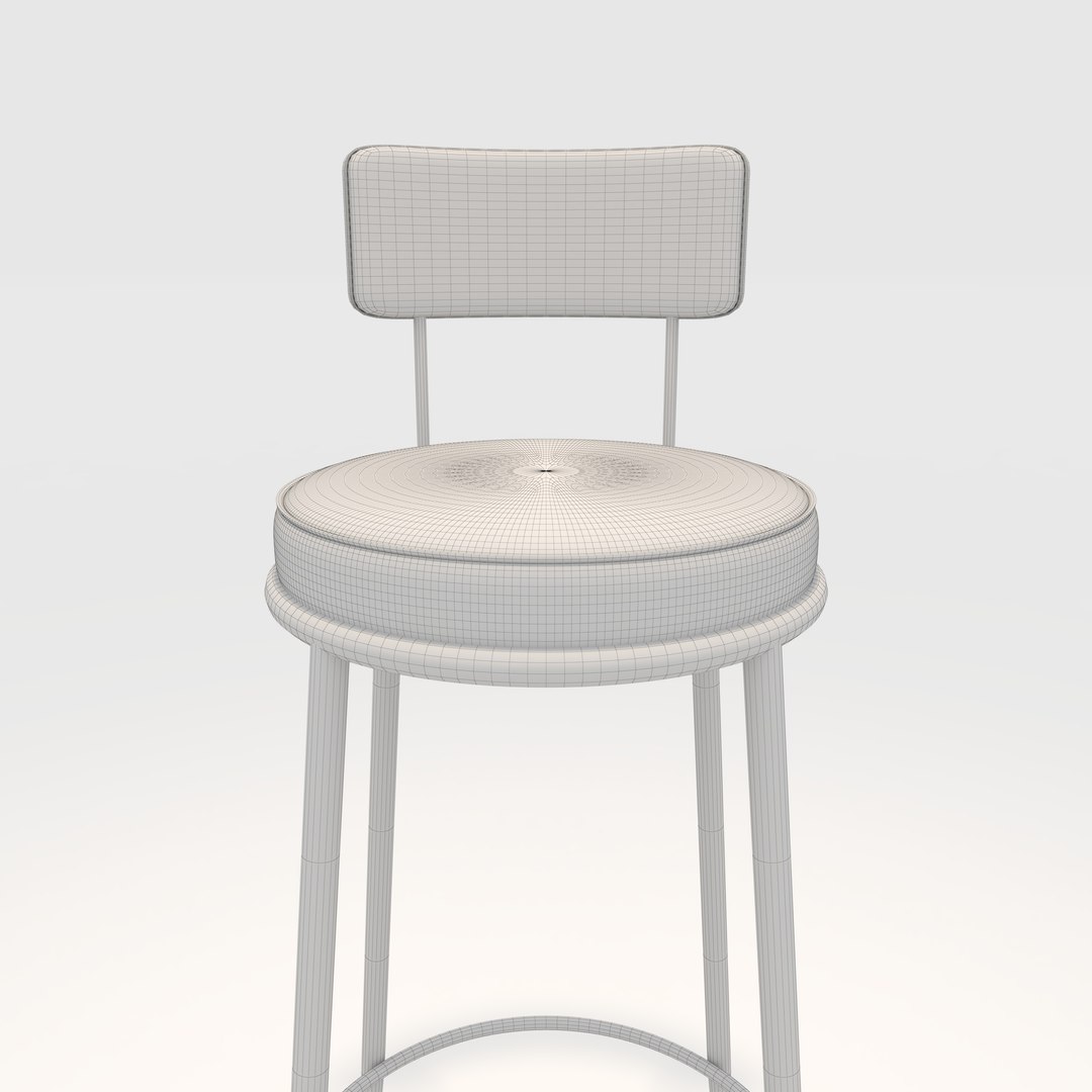 3D Bar Stool 44 - TurboSquid 2324711