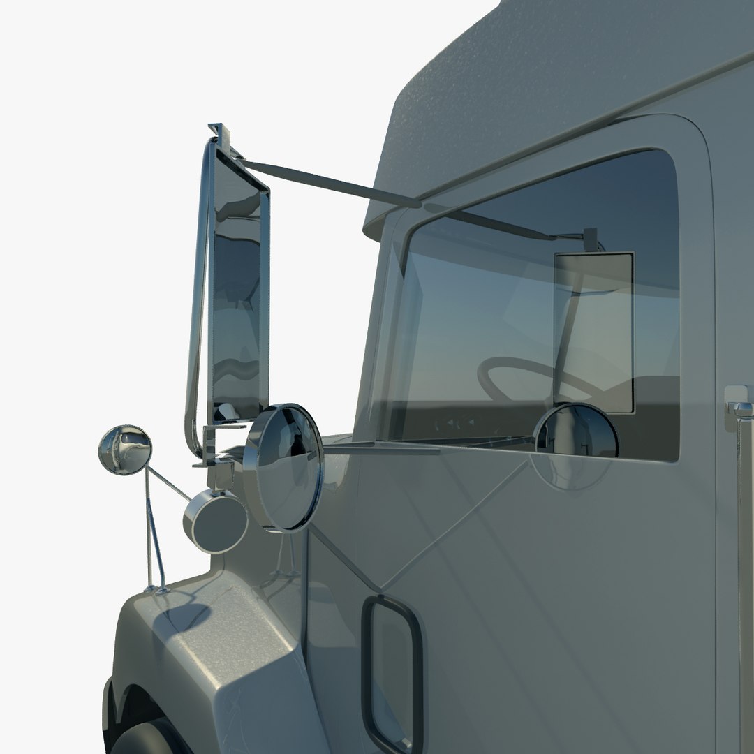 truck cab 3d model