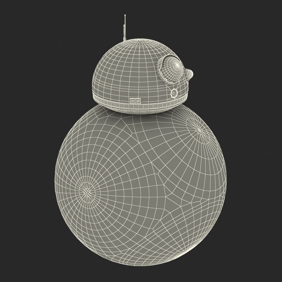 3d max star wars bb 8