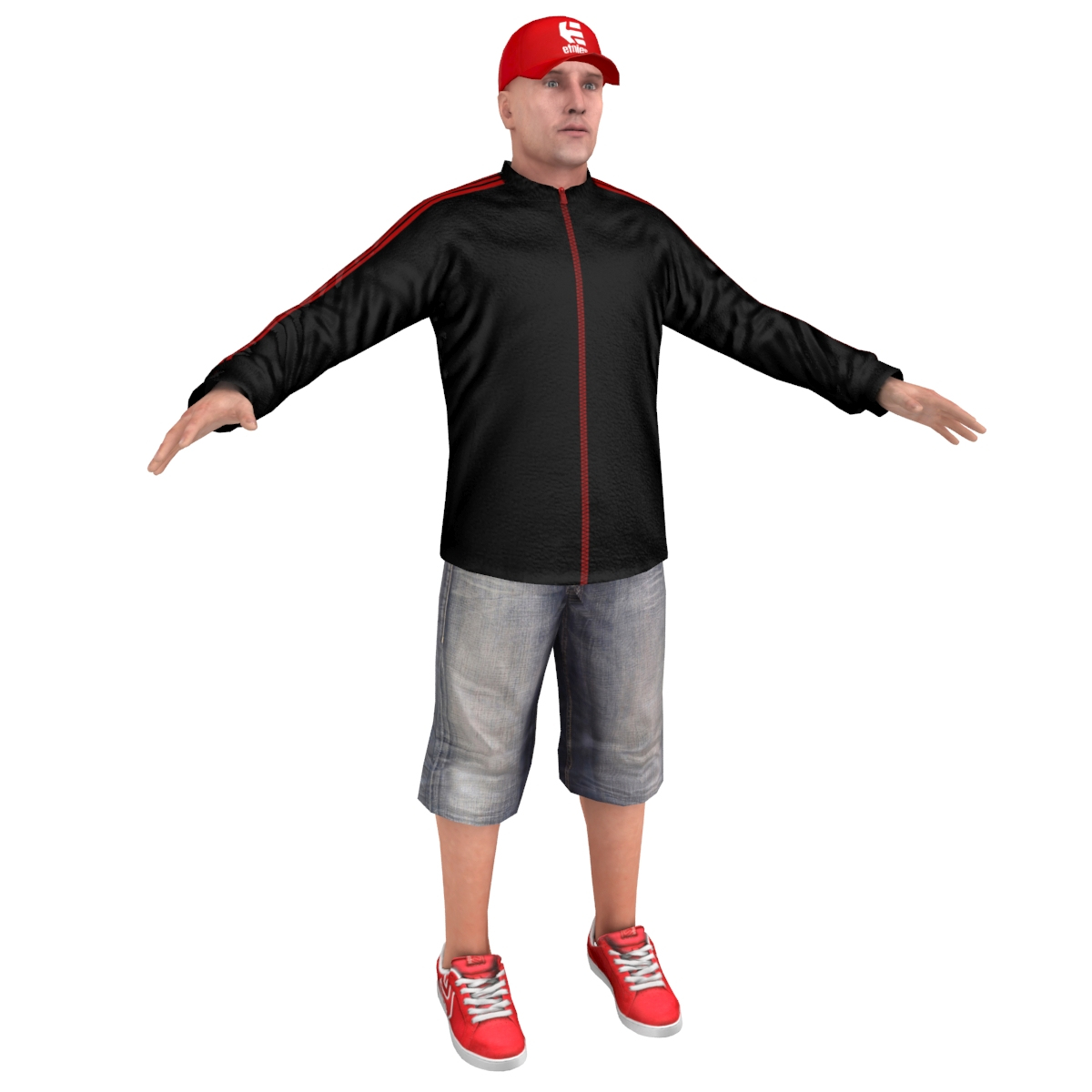 3D casual man cap model - TurboSquid 1326056