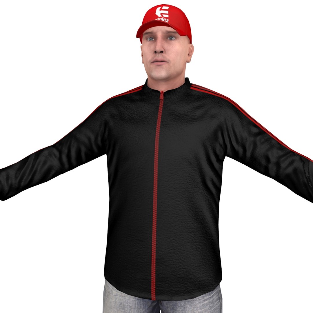 3D Casual Man Cap Model - TurboSquid 1326056