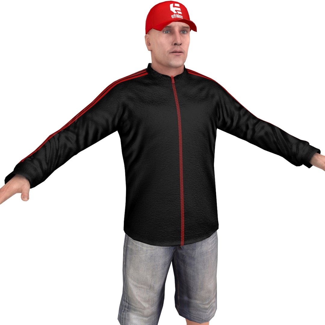3D Casual Man Cap Model - TurboSquid 1326056