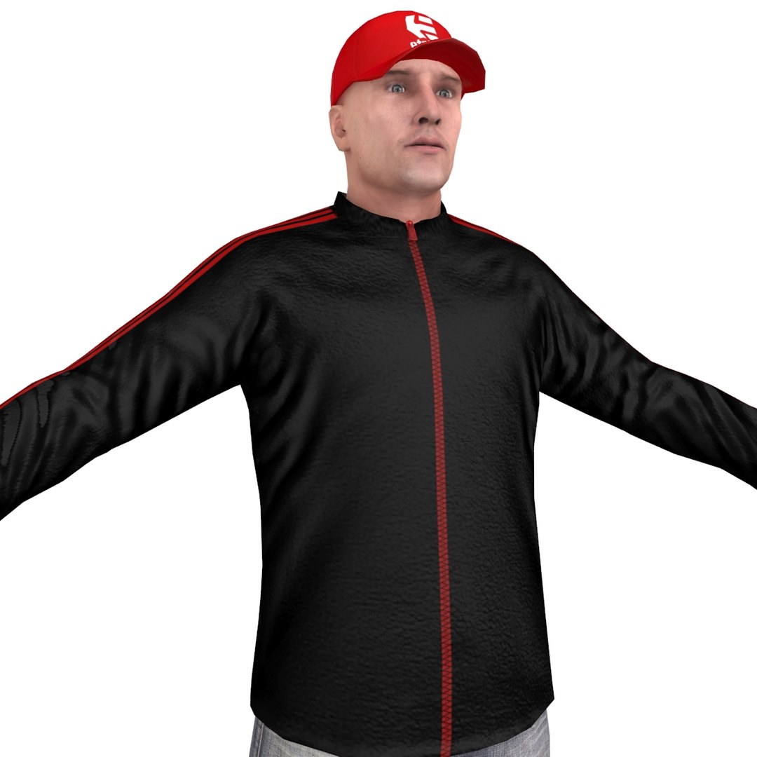 3D Casual Man Cap Model - TurboSquid 1326056