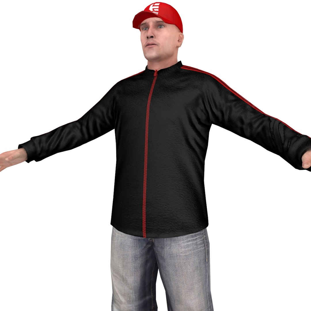 3D Casual Man Cap Model - TurboSquid 1326056