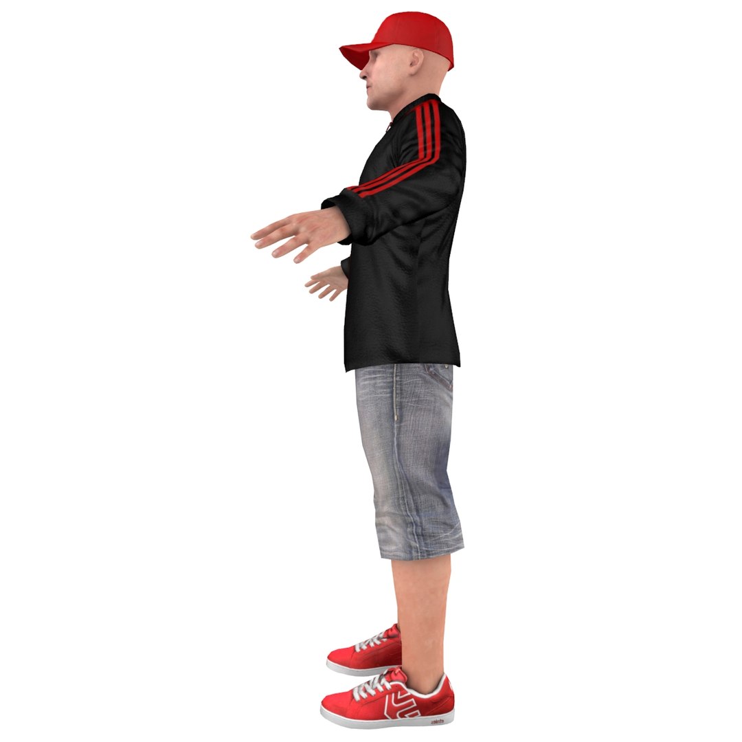 3D Casual Man Cap Model - TurboSquid 1326056