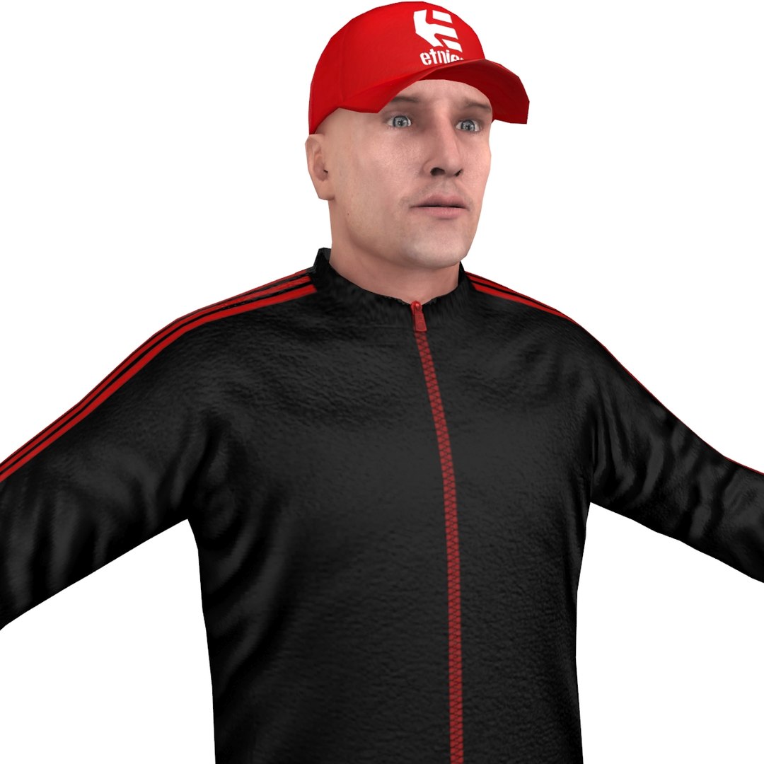 3D Casual Man Cap Model - TurboSquid 1326056