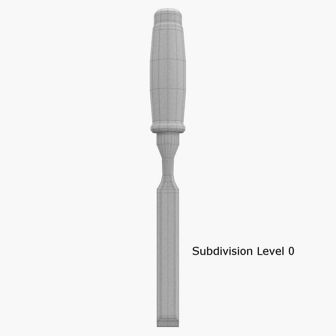 3ds Max Chisel Handle