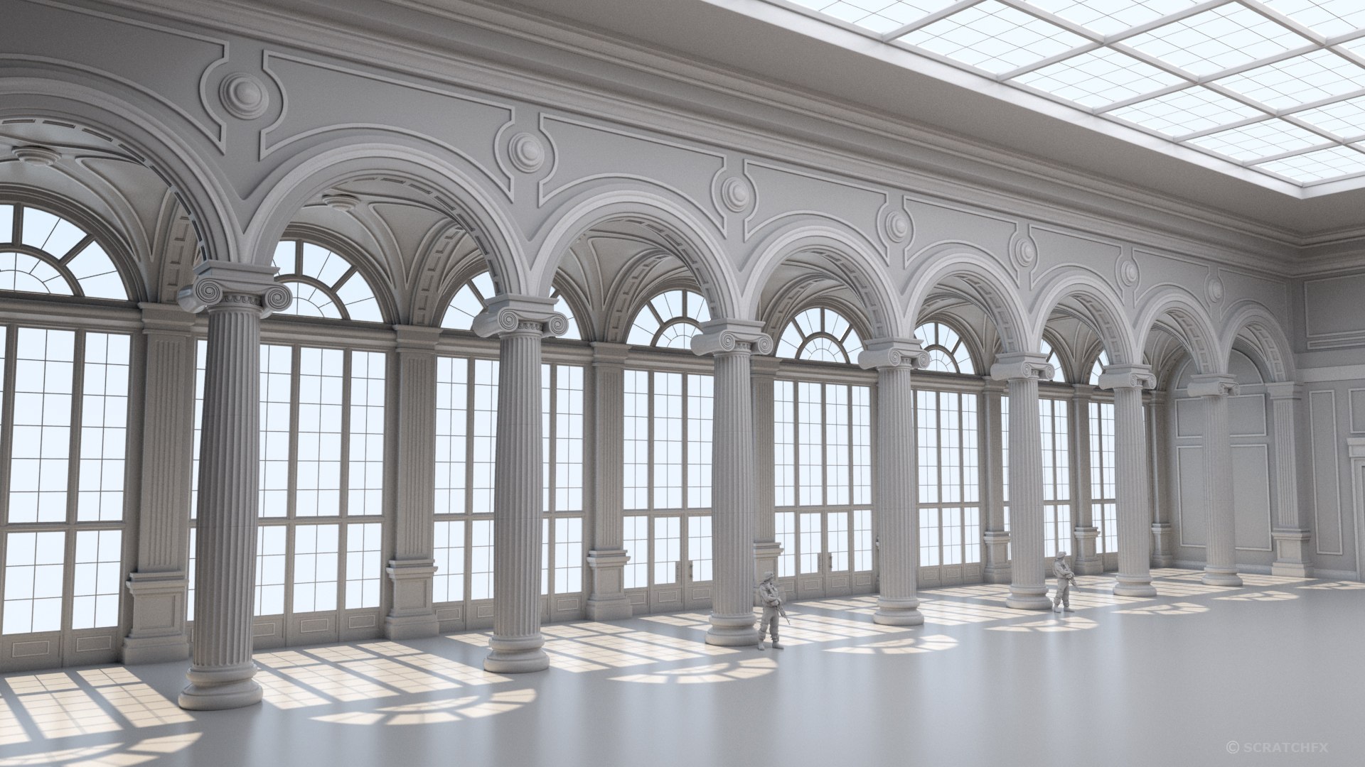 3D Model Ballroom Events Hall - TurboSquid 1563355