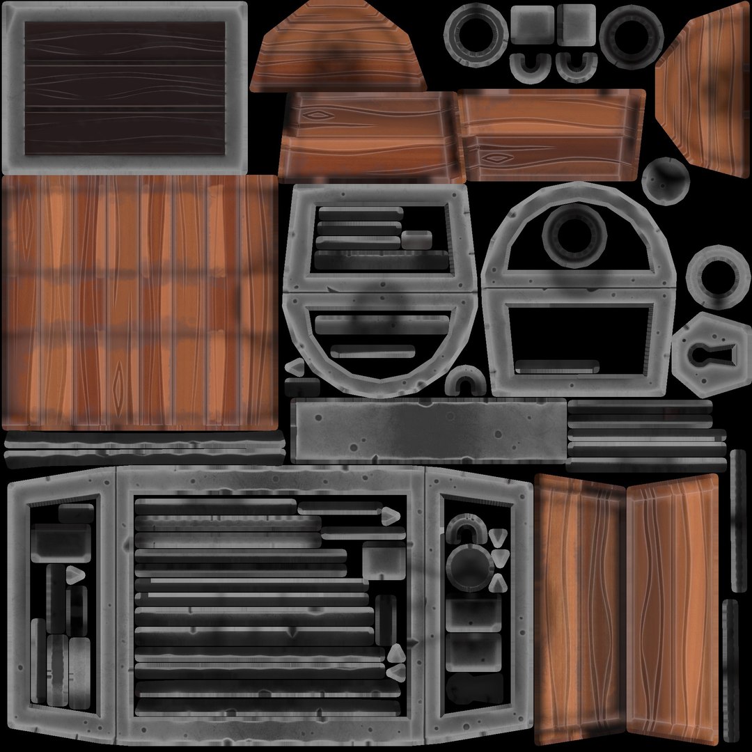 Stylized Chest Model - TurboSquid 1692623