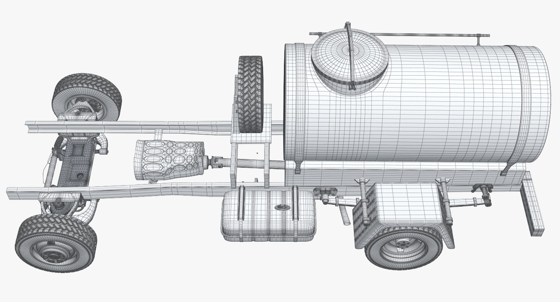 Tank Truck Frame 3D | 1143482 | TurboSquid