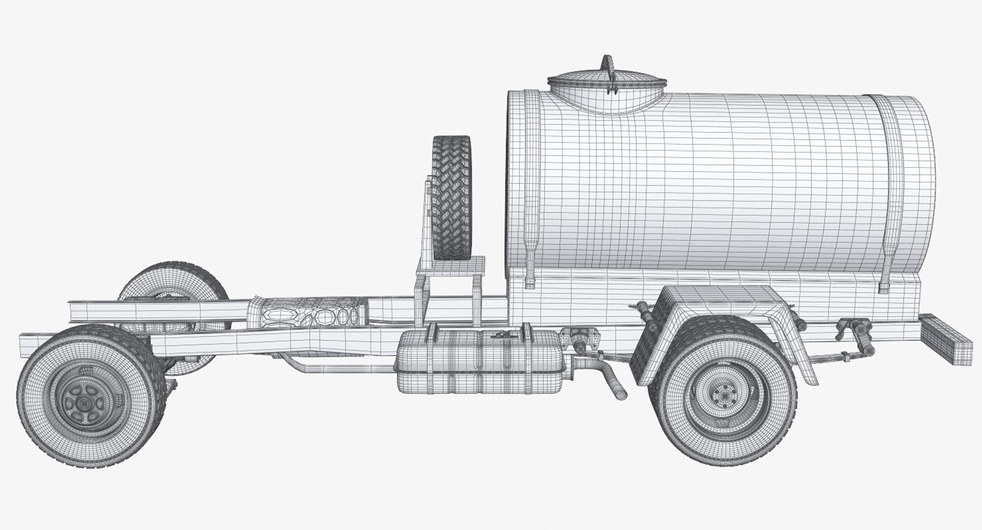 Tank Truck Frame 3D | 1143482 | TurboSquid