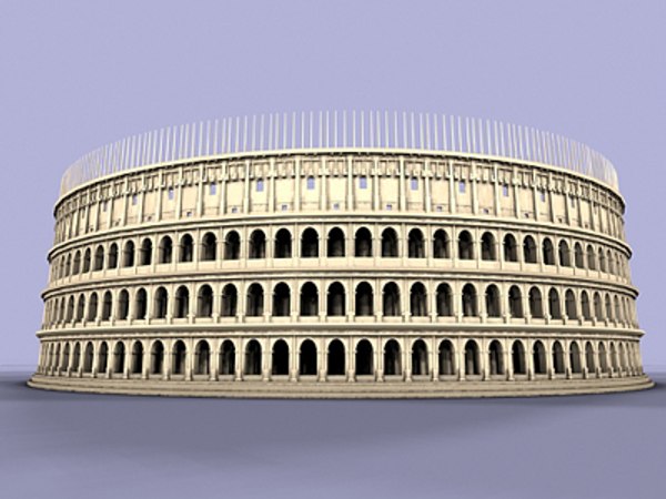 roman colosseum 3d model