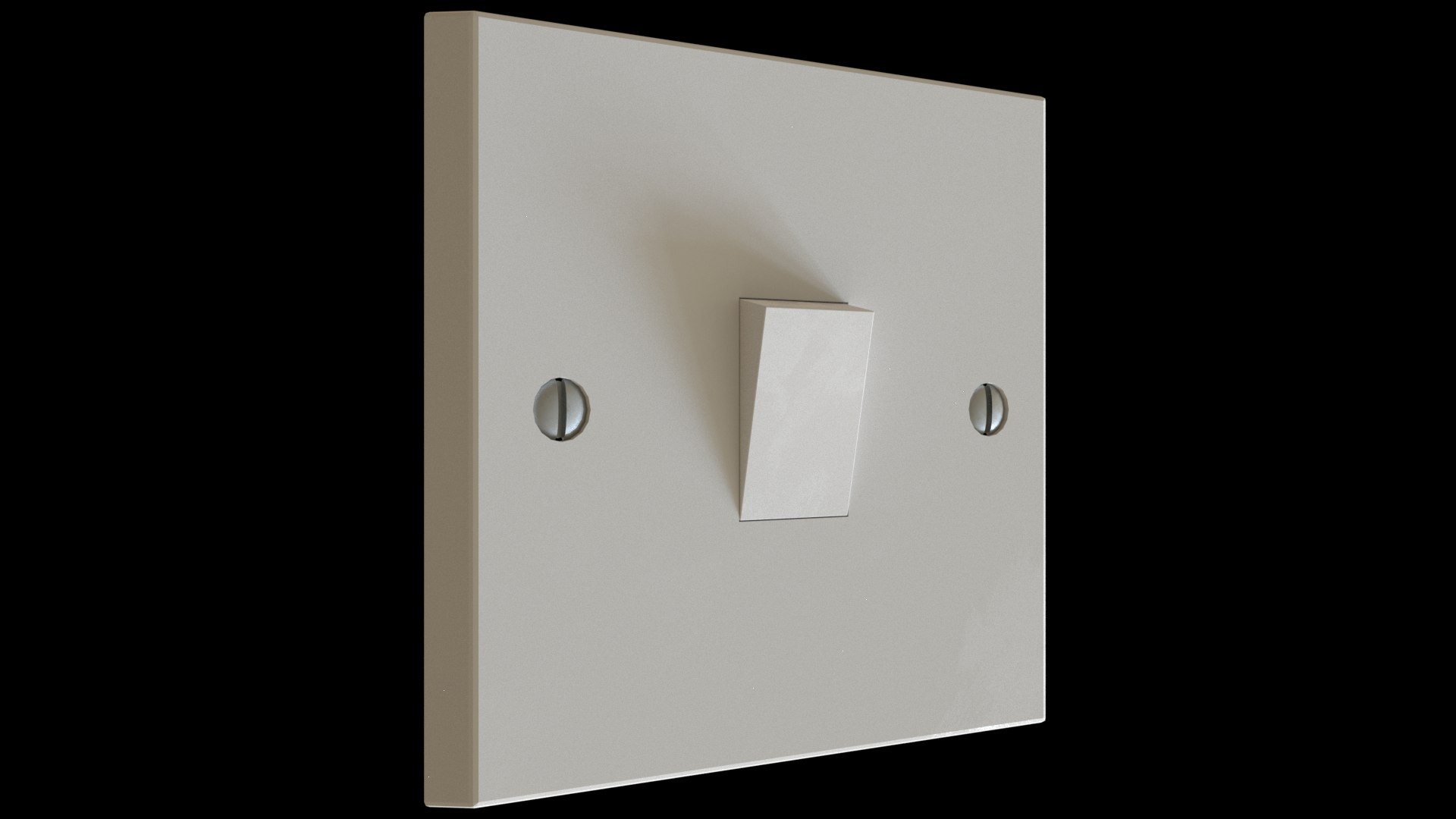 3D light switch model - TurboSquid 1412023