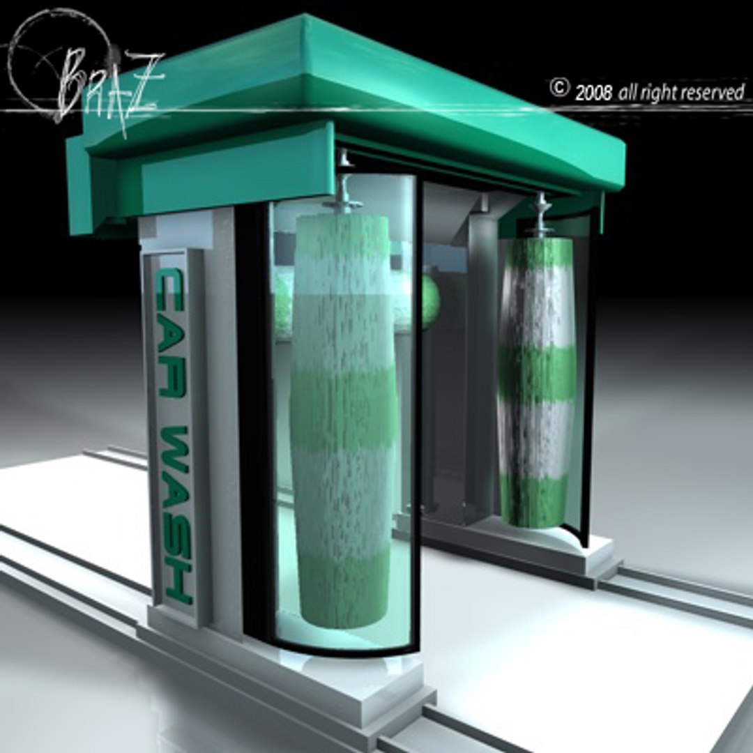 3d Model Car Wash