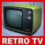 Retro Tv Set 3ds