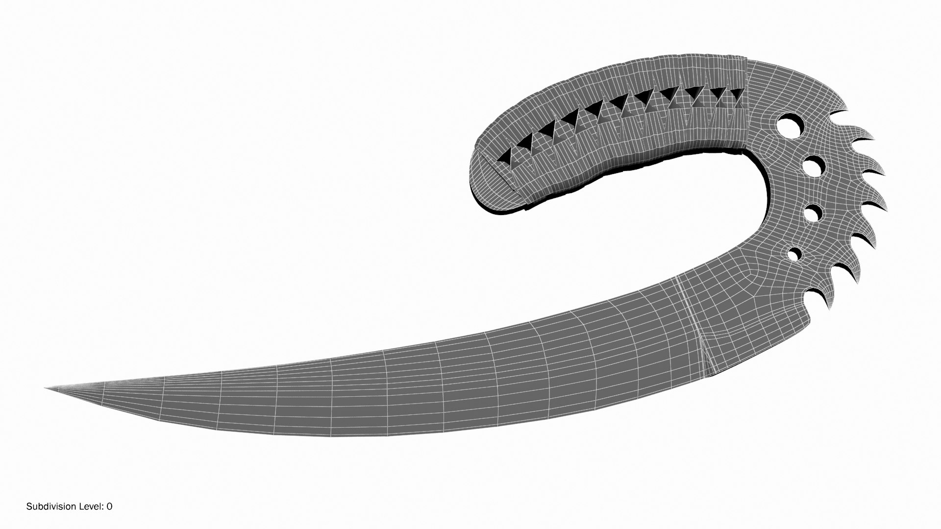 3D Riddick Saber Ulaks Model - TurboSquid 1462378