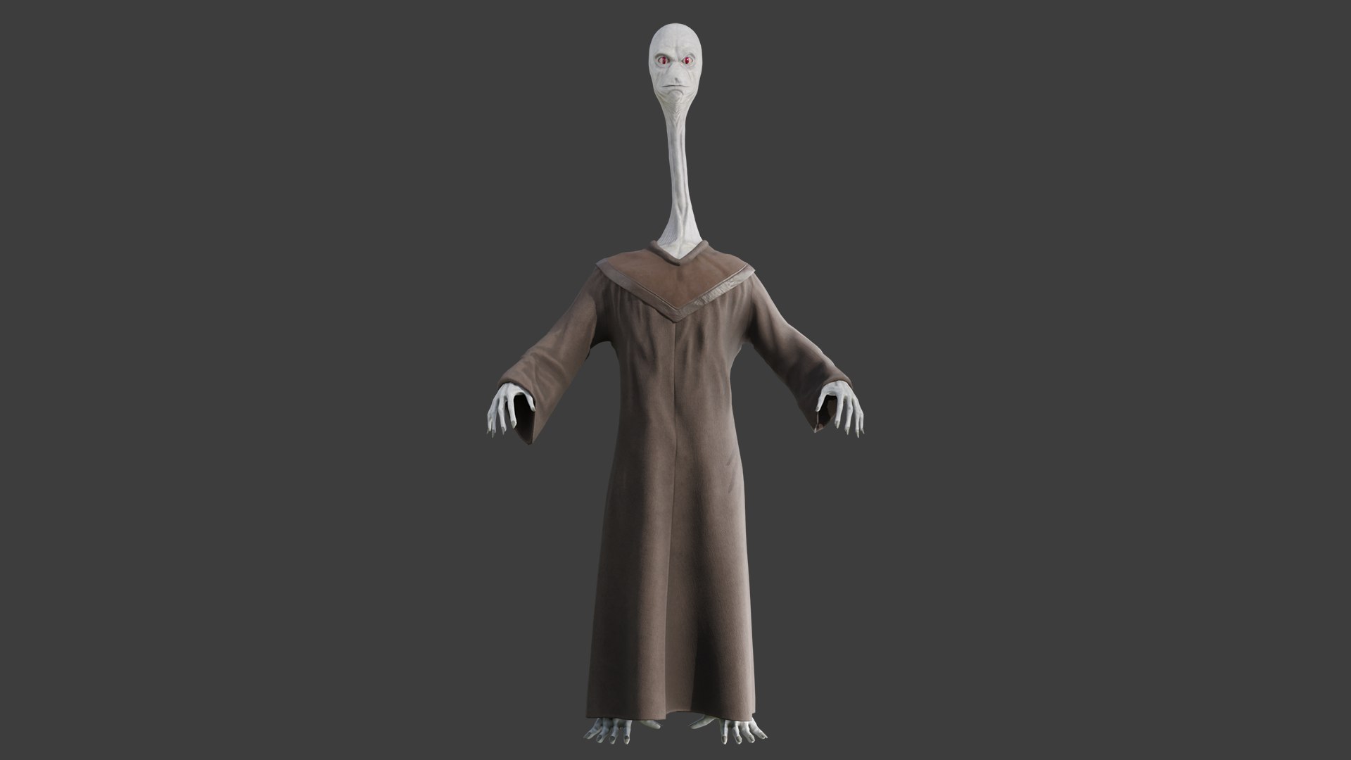 Yarael Poof- Star Wars 3D - TurboSquid 2246222