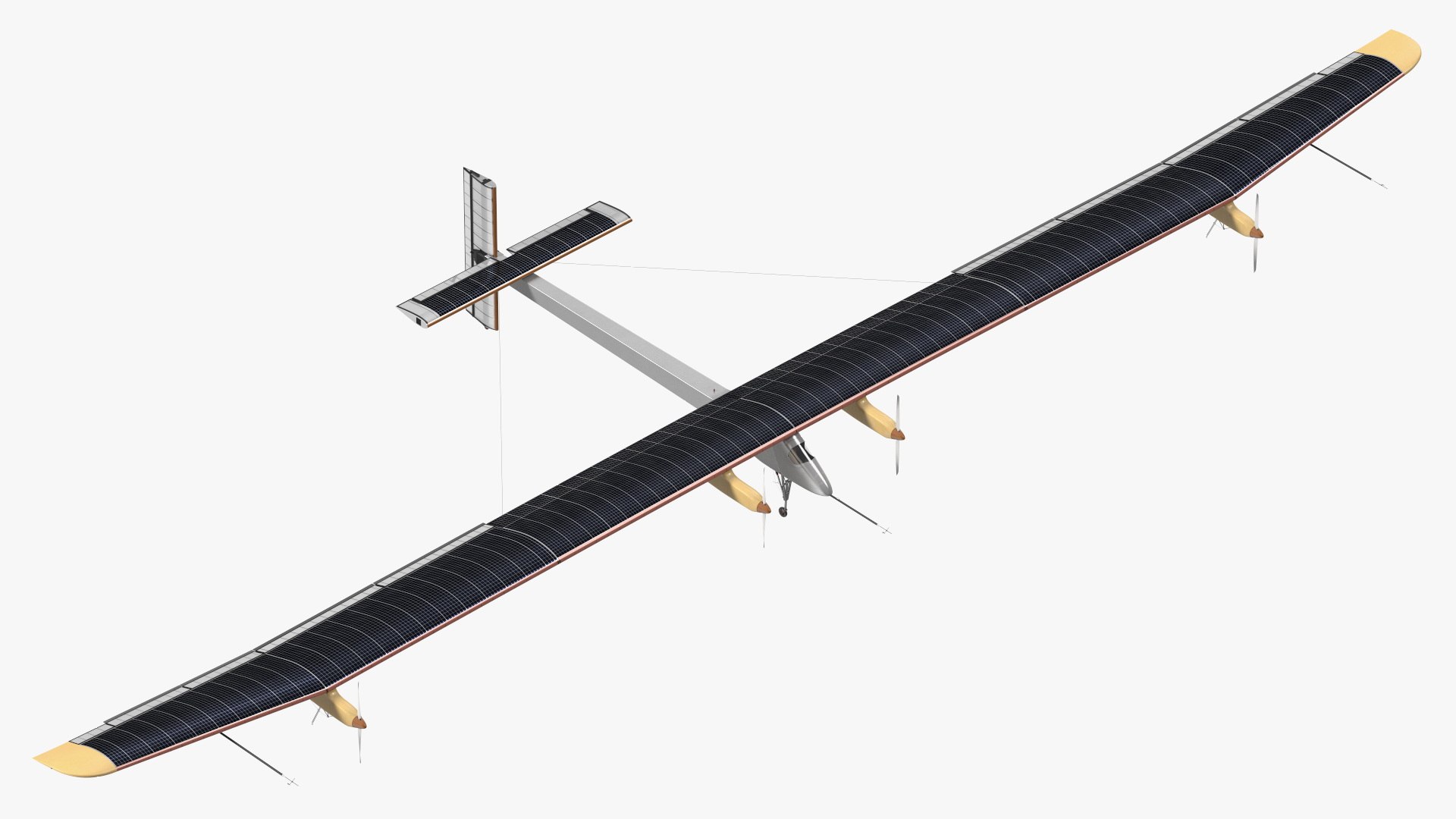 Solar Airplanes Collection Model - TurboSquid 2062426