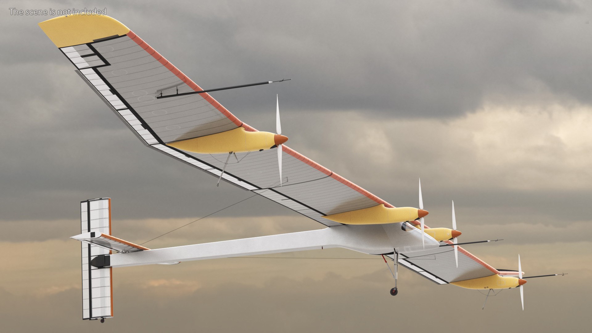 Solar Airplanes Collection Model - TurboSquid 2062426