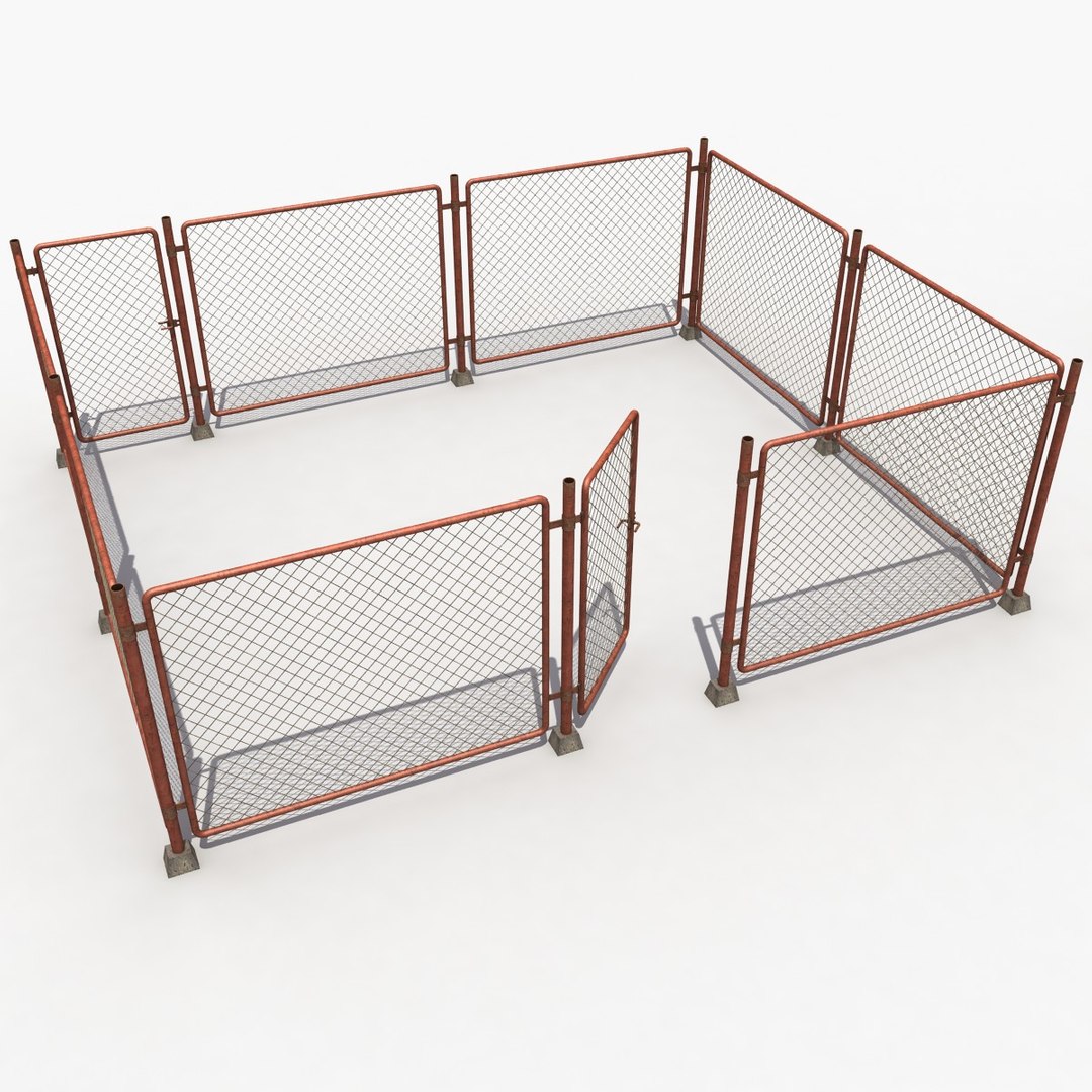 Model Of Fence Modeled