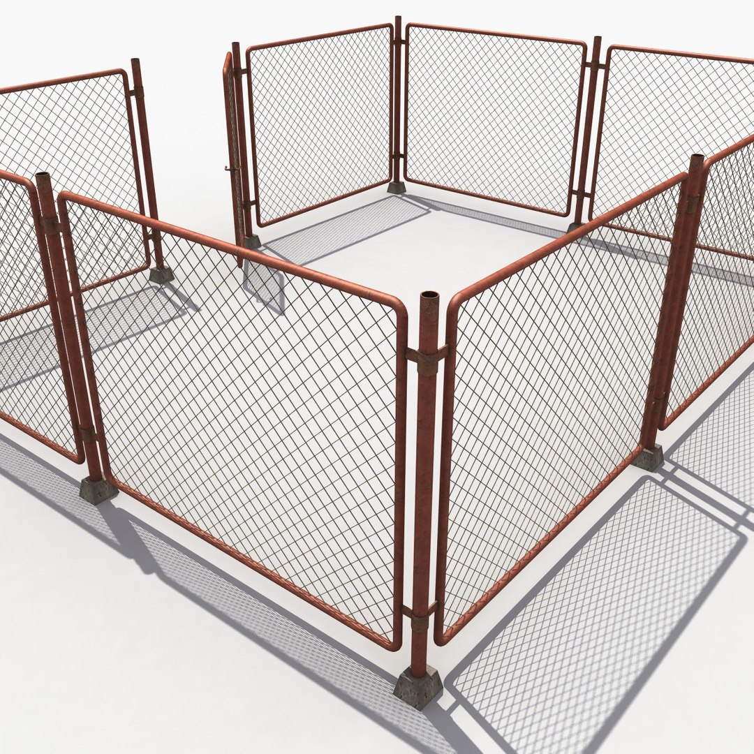 Model Of Fence Modeled