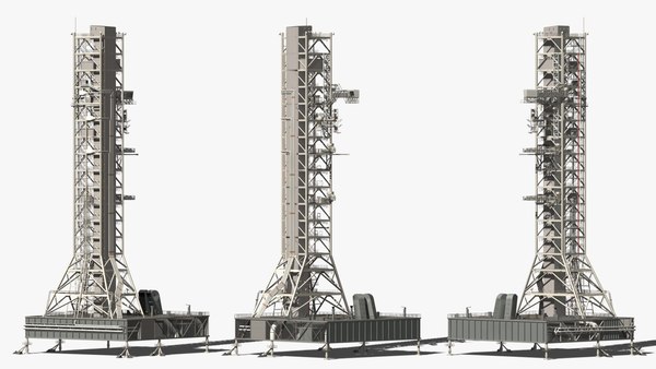 로켓 발사대 3D 모델 - TurboSquid 1912168