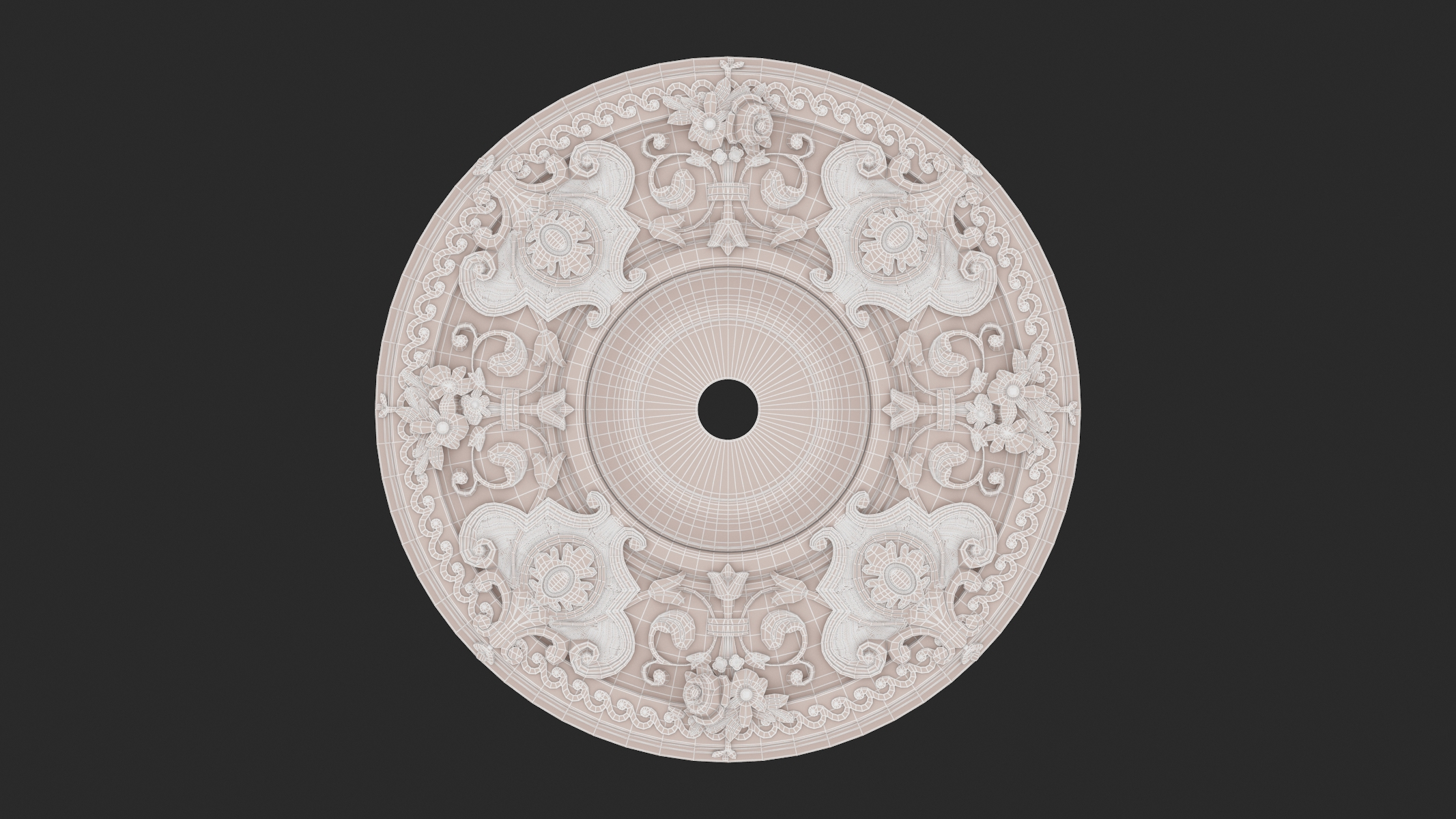 modelo 3d 64 Colección de medallón de techo clásico - TurboSquid 1847827