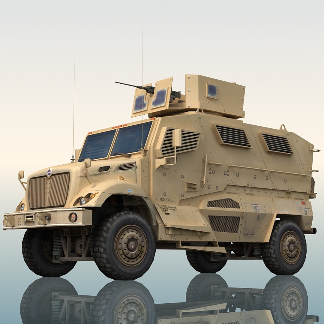 3d model international maxxpro