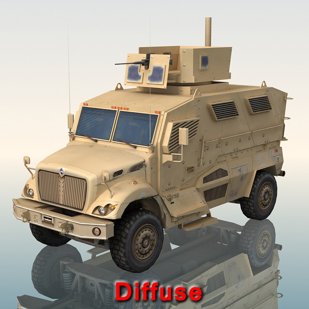 3d model international maxxpro