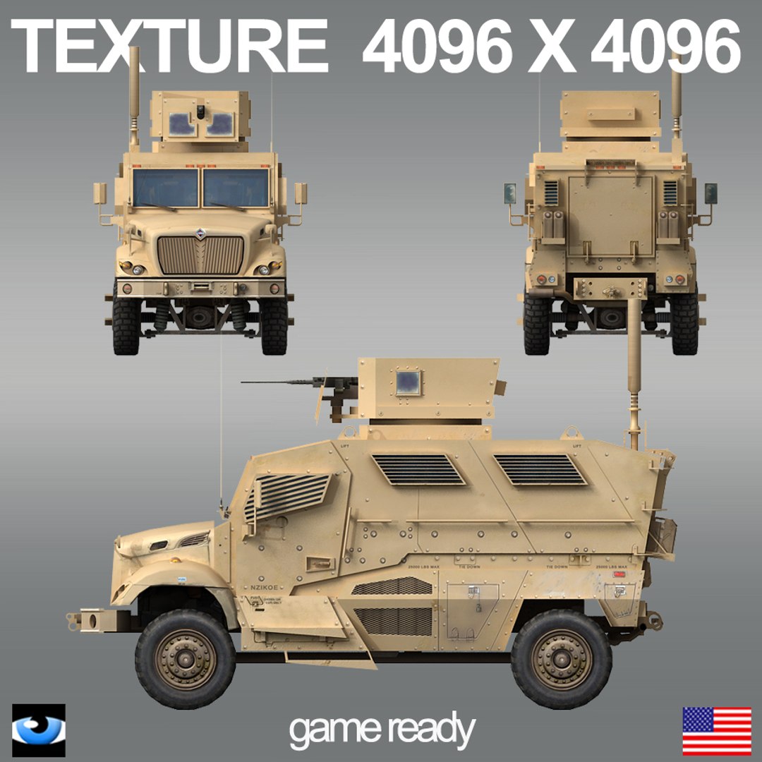 3d model international maxxpro