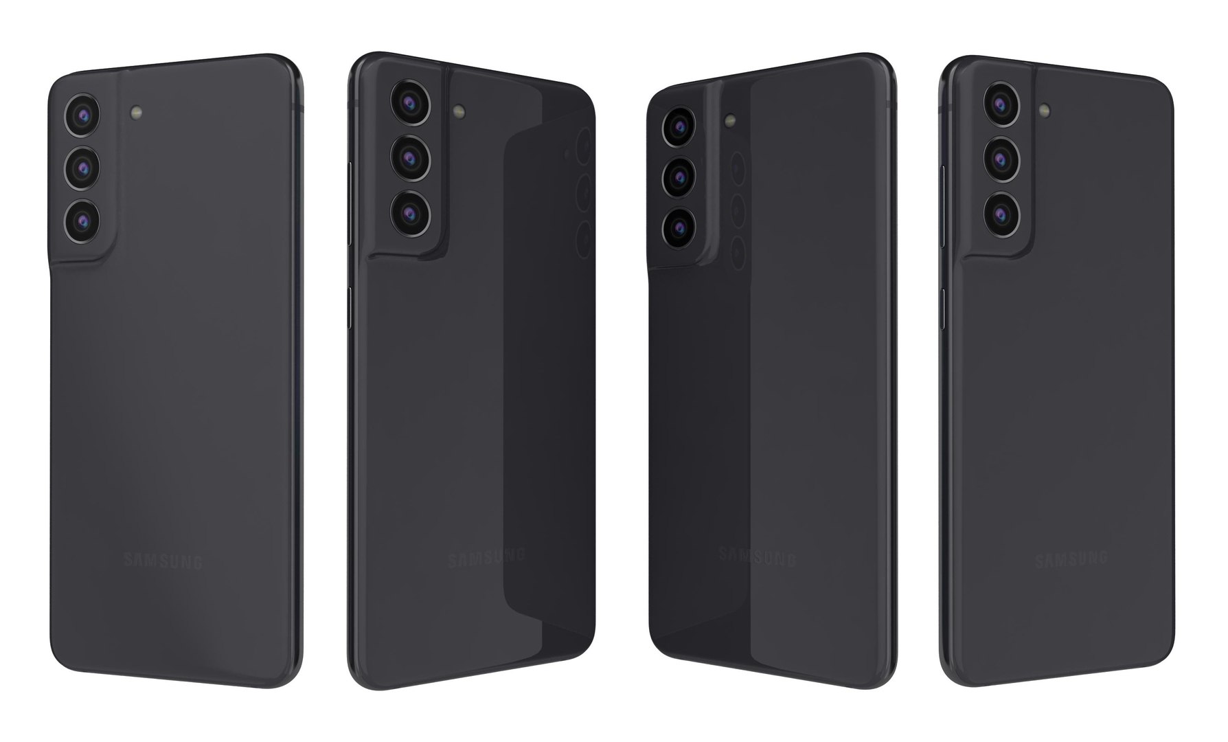 Samsung Galaxy S21 FE 5G Graphite 3D - TurboSquid 1845055